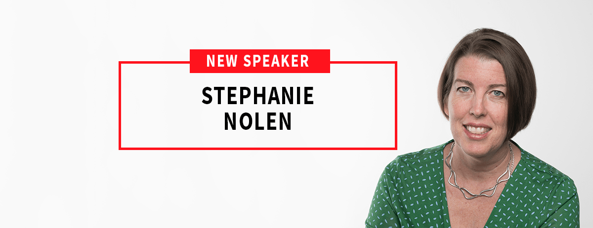 New Speaker | Latin American Correspondent Stephanie Nolen - National ...