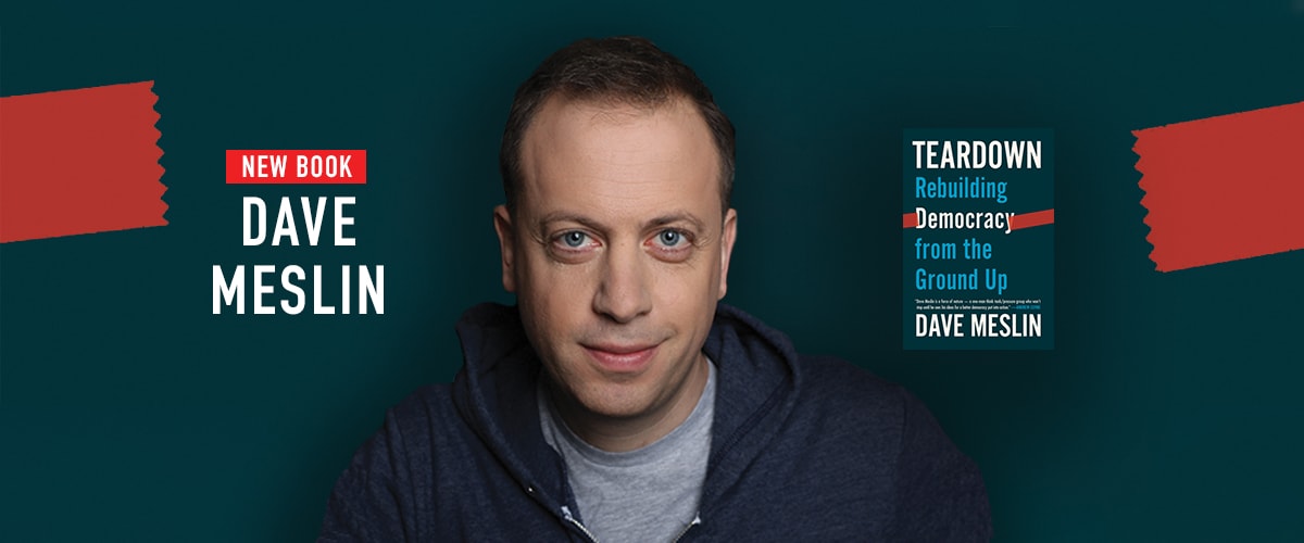 Political Entrepreneur Dave Meslin | New Book Teardown