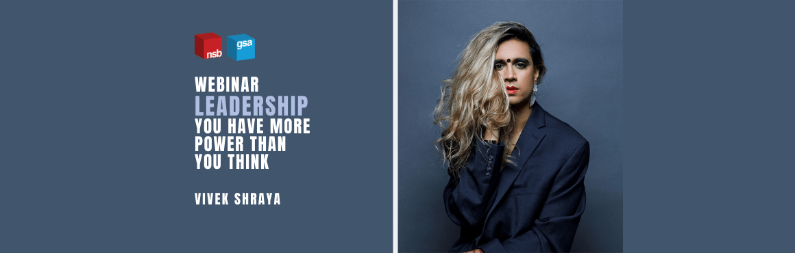 Vivek Shraya "Leadership: You Have More Power Than You Think" | NSB ...