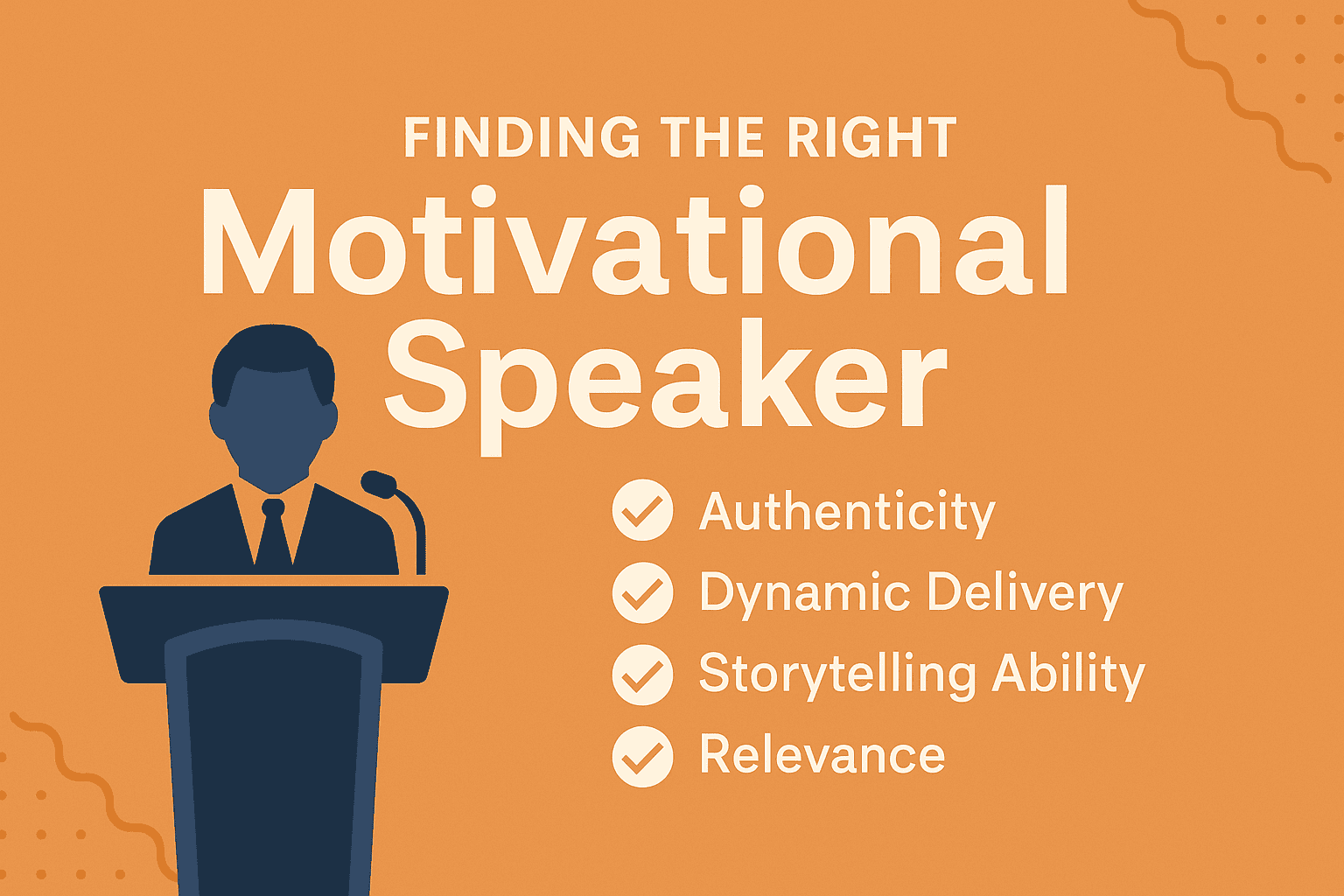 How to Choose a Great Motivational Speaker for Your Event | NSB